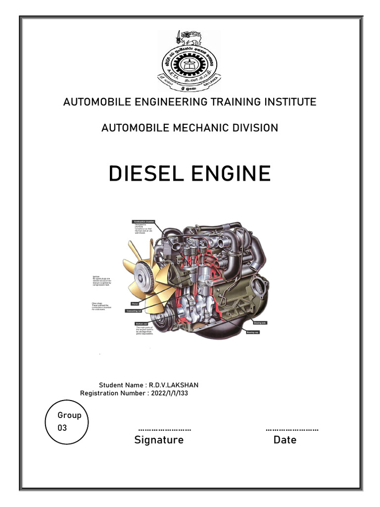Diesel Engine | PDF