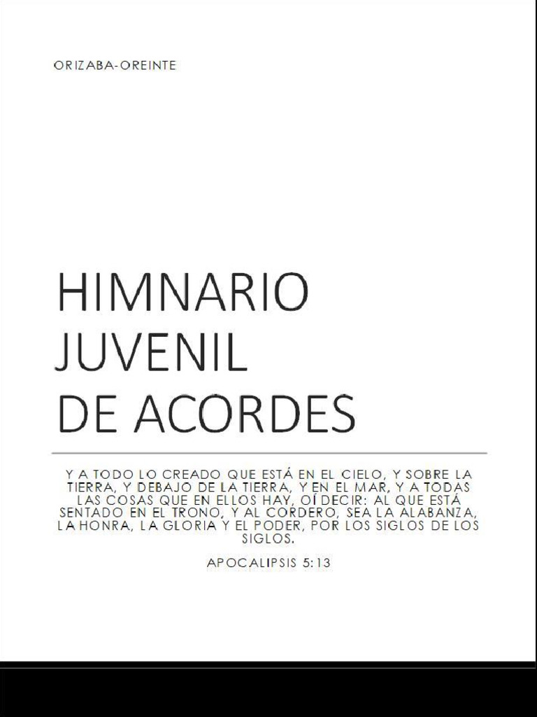 Himnario Acordes | PDF | Contenido bíblico | Himnos Cristianos