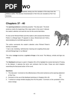 Life of Pi Chapter Discussion Questions | PDF | Philosophy