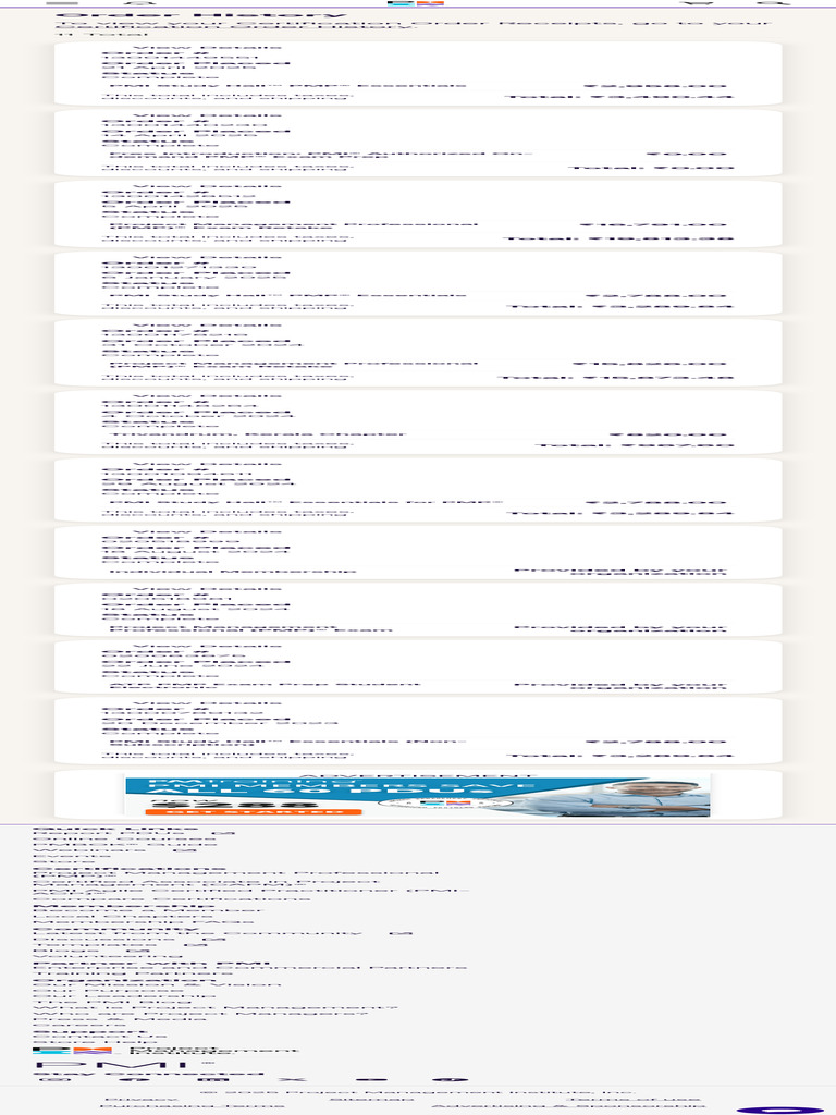 PMI Study Hall™ PMP® Essentials Pricing | PDF | Project Management ...