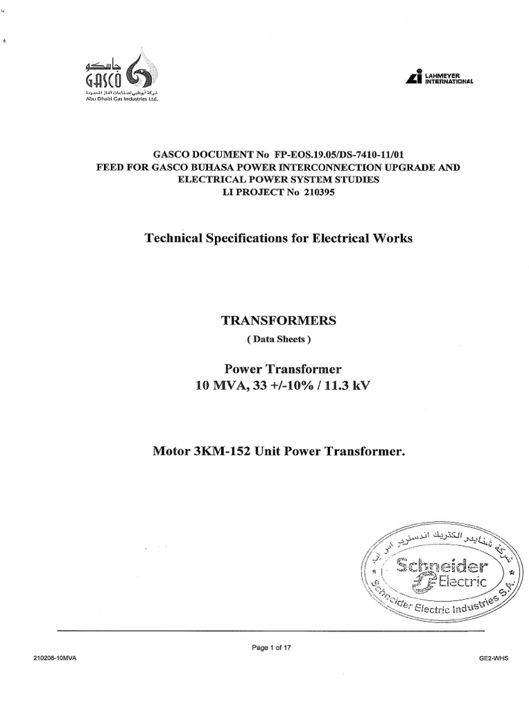 10MVA | PDF