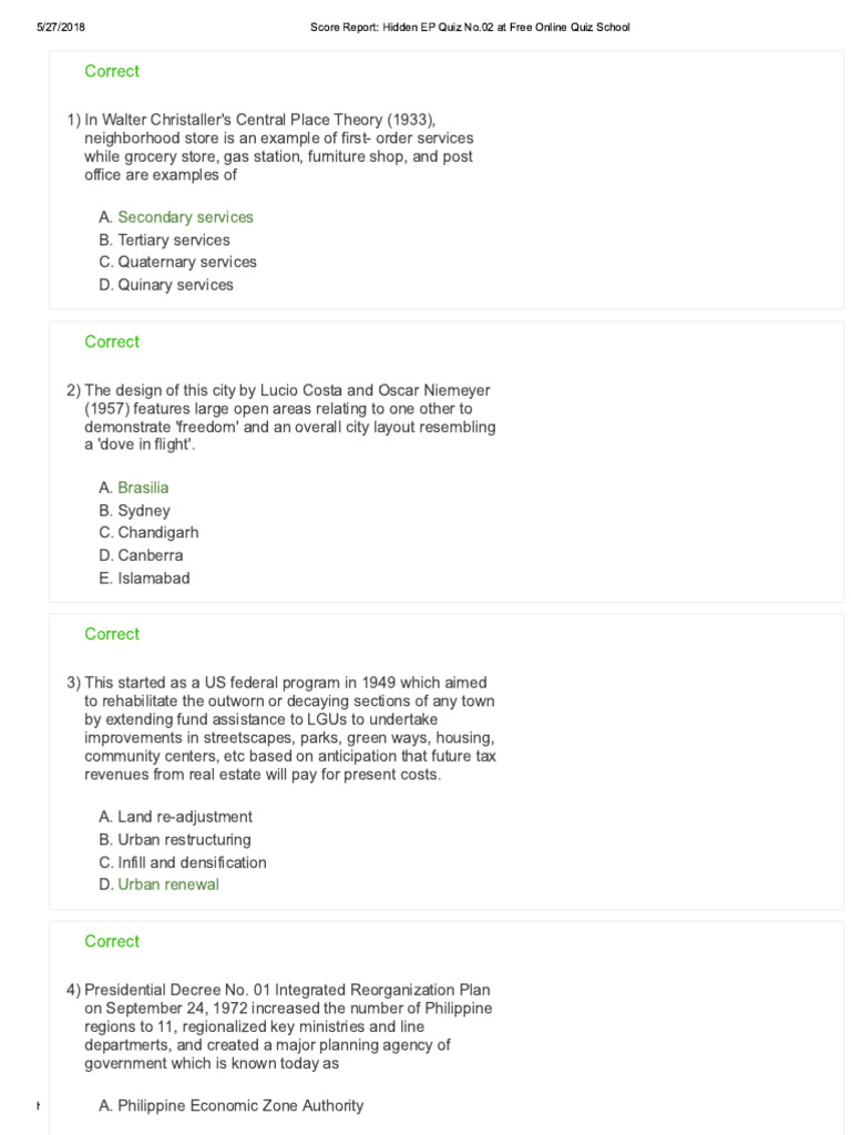 Hidden EP Quiz No 02A | PDF