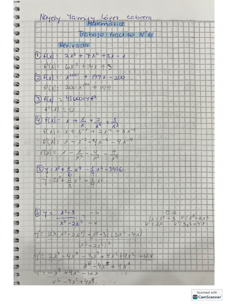 Naye, Mate TP 6 | PDF