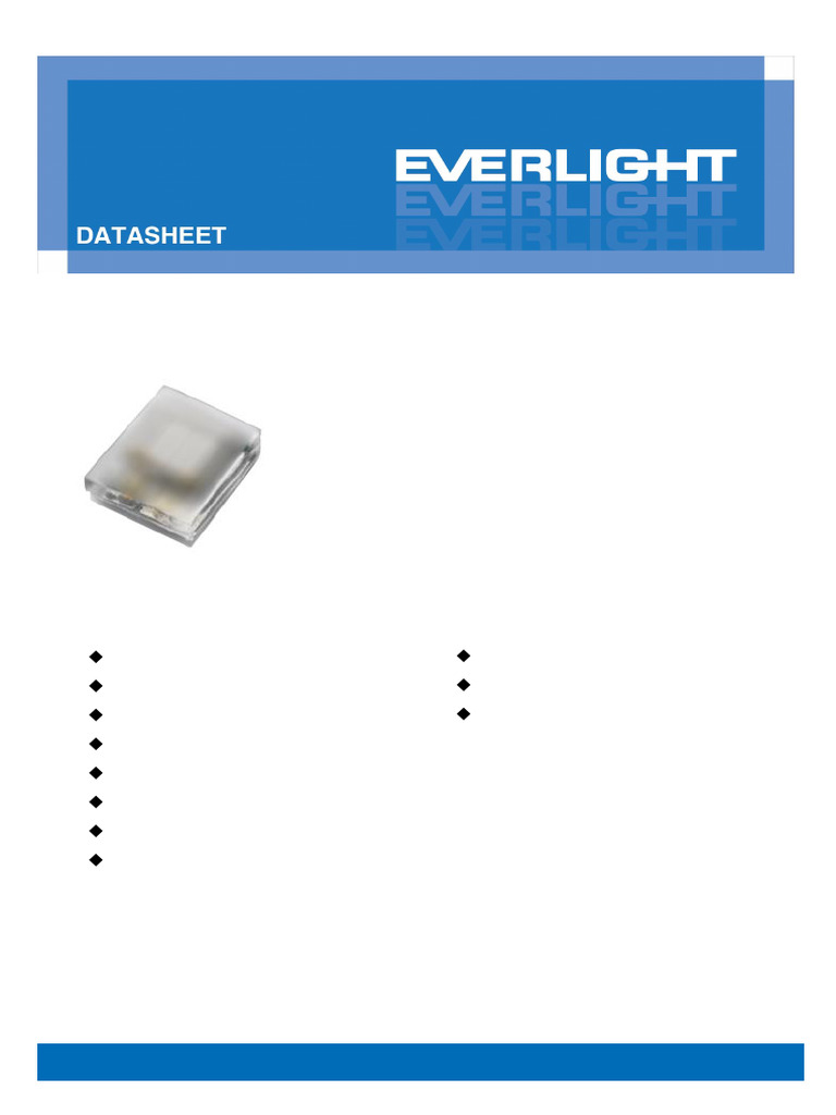 DHE-0003056 ELUA2016OGB 0.08W Series Datasheet V16 | PDF ...