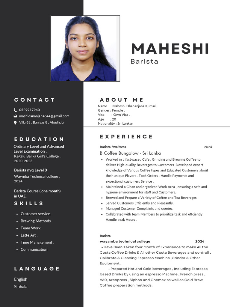 Grey Modern Professional CV Resume - 20250103 - 074729 - 0000 | PDF ...