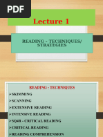 Lesson 2 Eapp | PDF | Reading Comprehension | Cognitive Psychology