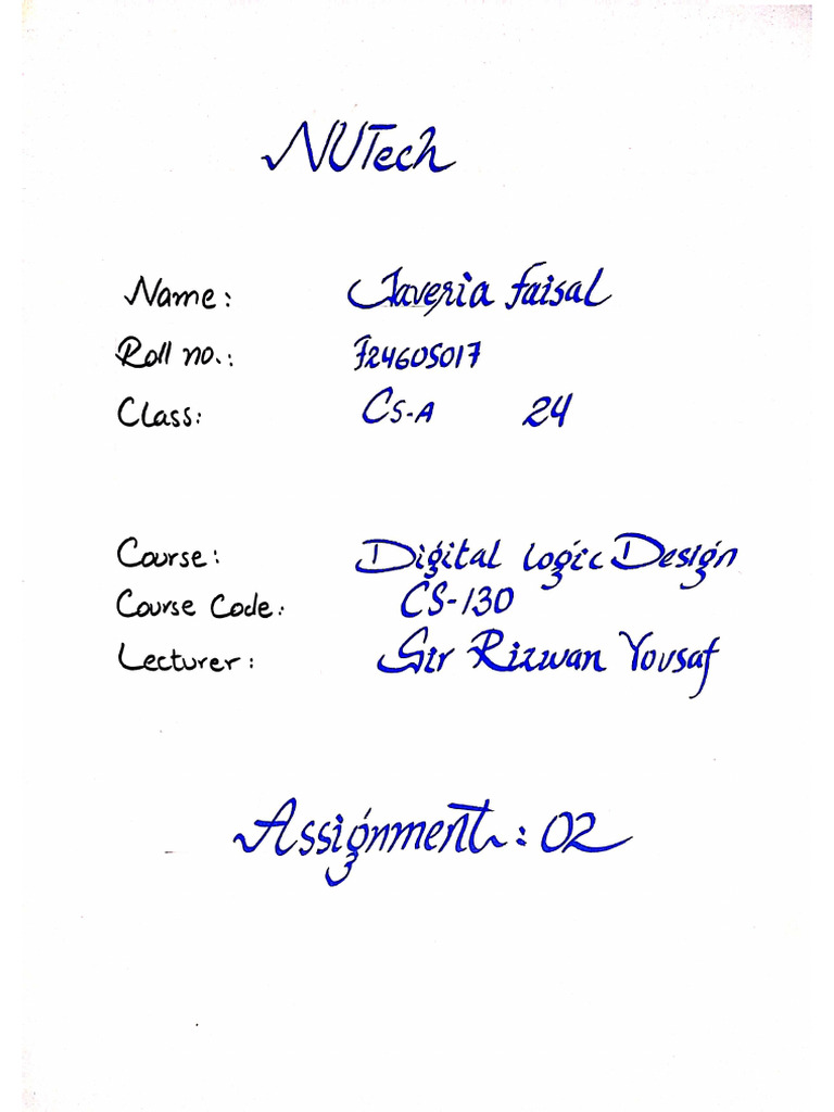 F24605043 Maryam Khan DLD Theory A2 | PDF