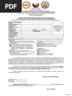 BFP Applicant Information Form | PDF | Access Control | Privacy