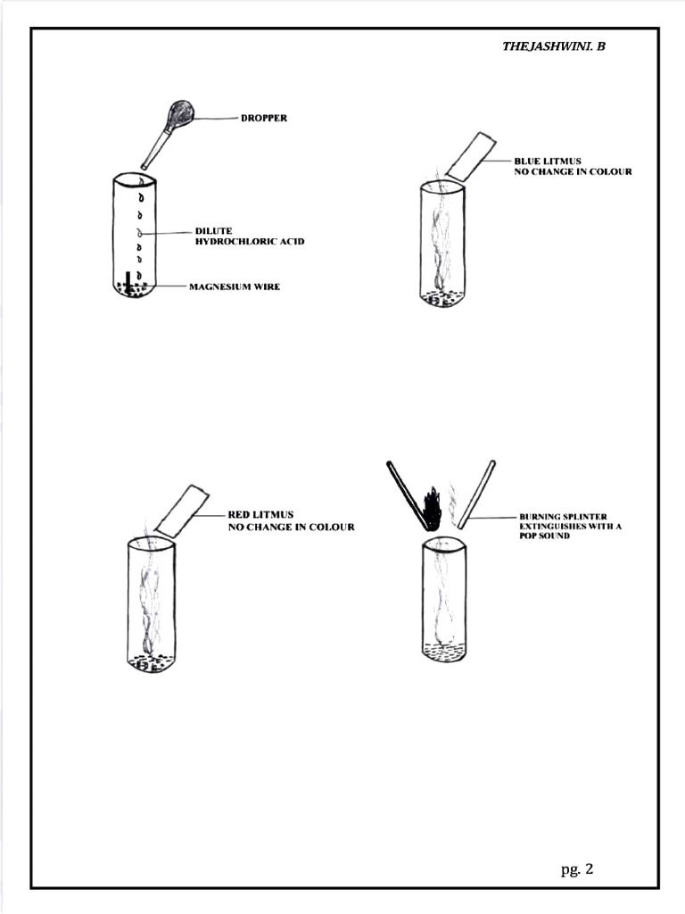 X Chemistry Exp - 1 | PDF