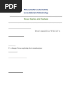 Tissue Handling for Formalin Fixed Specimens | PDF | Pathology ...