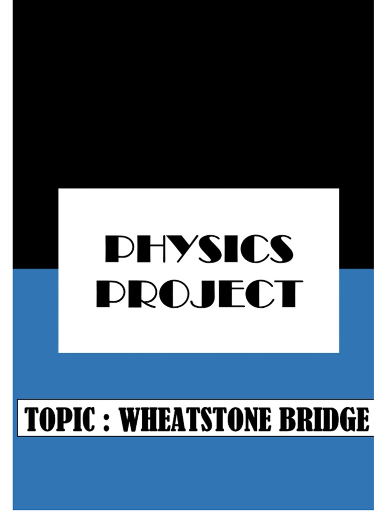 Physics Investigatory Project | PDF