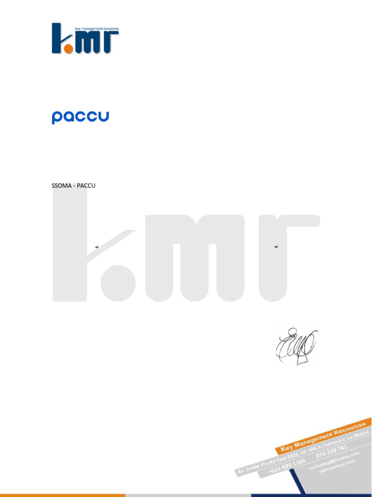 PT - KMR Ca 023 25 | PDF | Seguridad y salud ocupacional