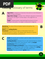 Basic Scratch Vocabulary | PDF