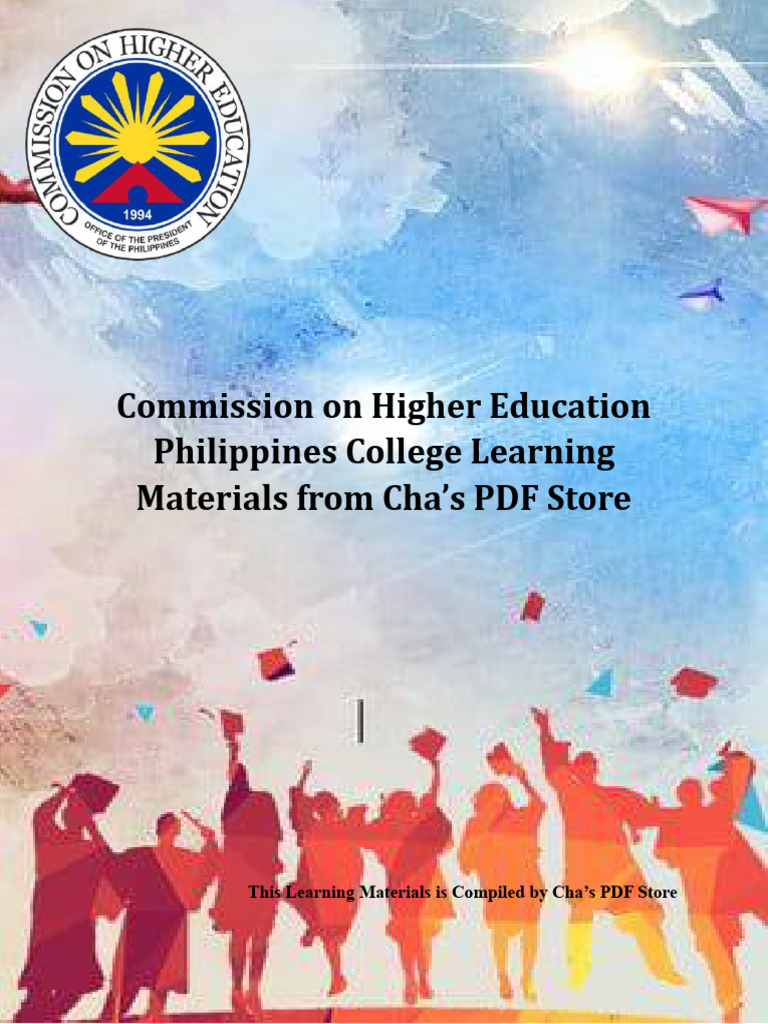 BS Social Work Learning Materials From Cha's PDF Store | PDF