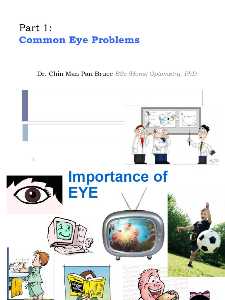 Lecture 2 - Part 1 Common Eye Problems | PDF | Cataract | Blood Pressure