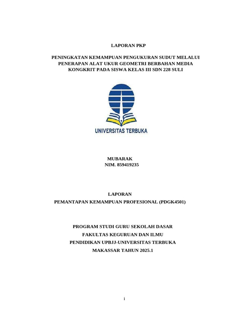 Tugas Praktek 7 PKP Mubarak 859419235 | PDF