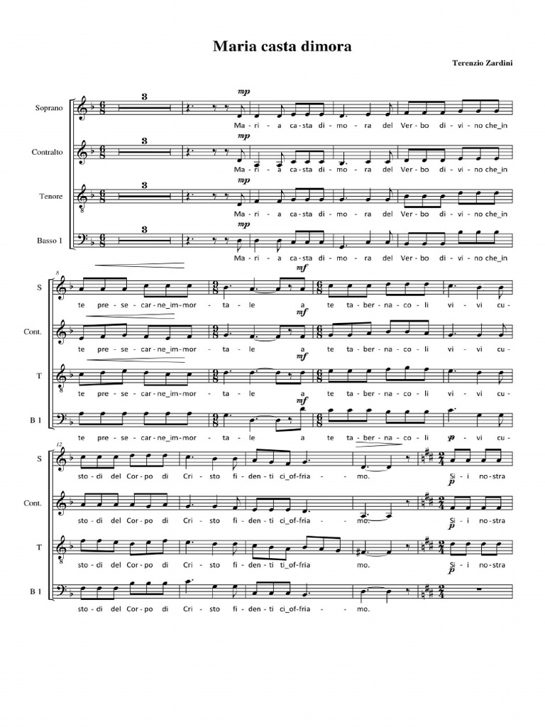 Maria Casta Dimora | PDF