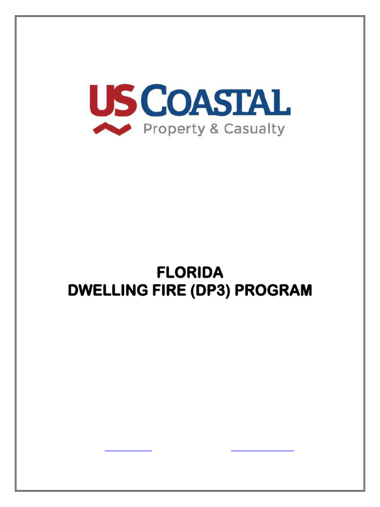 Florida DP3 Coverage Guidelines | PDF | Insurance | Roof