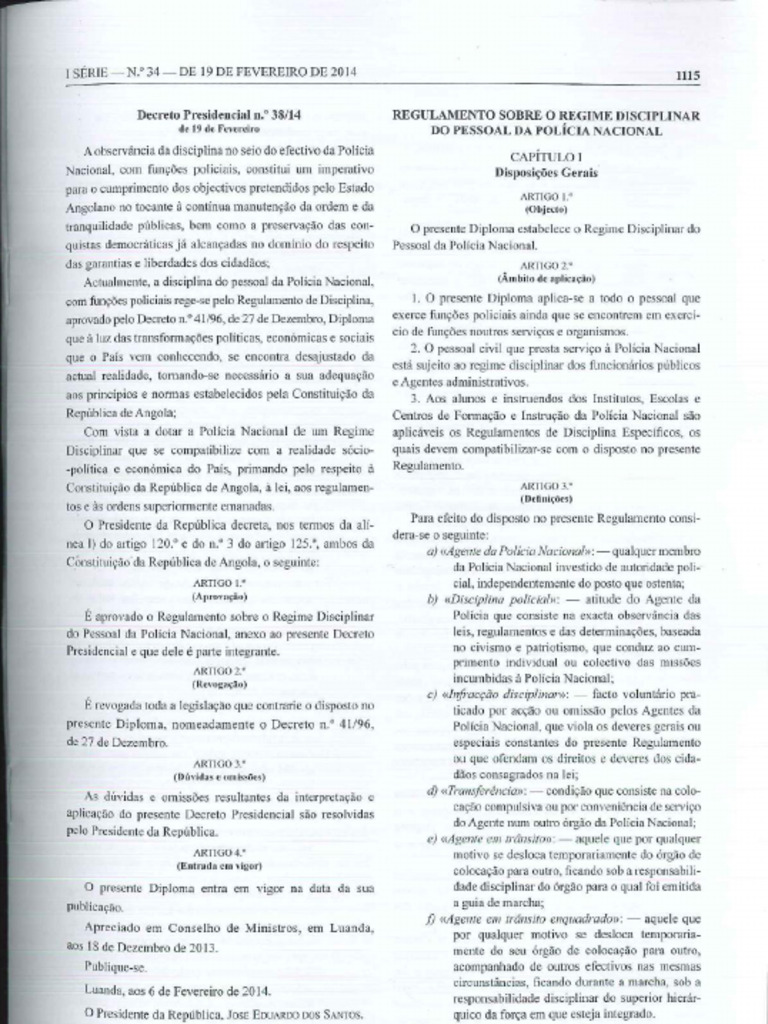 2014 National Police Discipline Regulations-Compressed | PDF