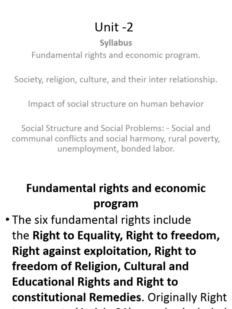 Fundamental Rights and Social Issues | PDF | Writ | Habeas Corpus