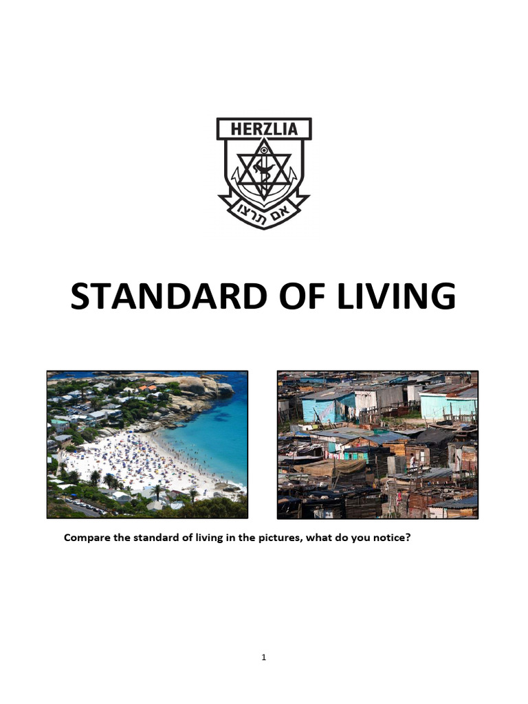 2014 Standard of Living Booklet | PDF | Developing Country | Unemployment