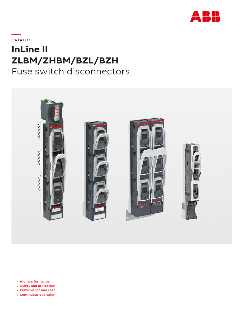 InLine II 1SEC312023D0201-202409 | PDF | Fuse (Electrical ...