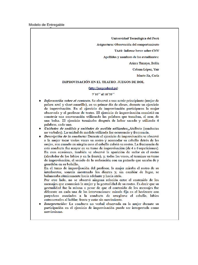 TA1+ Modelo+de+ | PDF