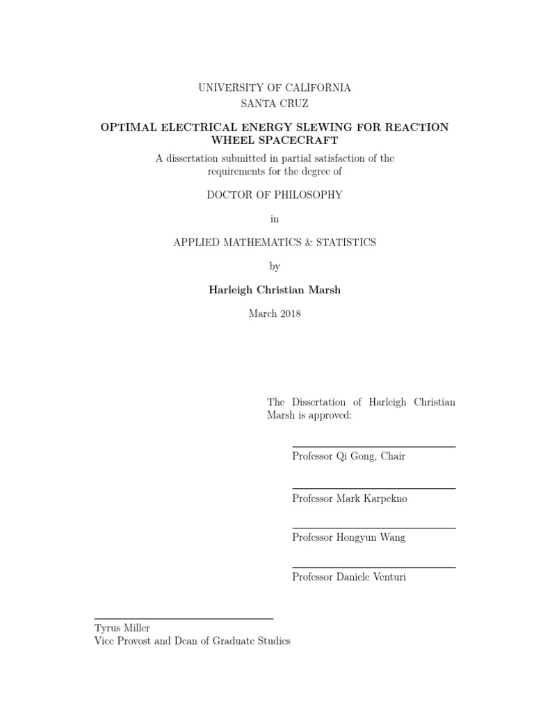 12 Optimal Electrical Energy Slewing For Reaction Wheel Spacecraft ...