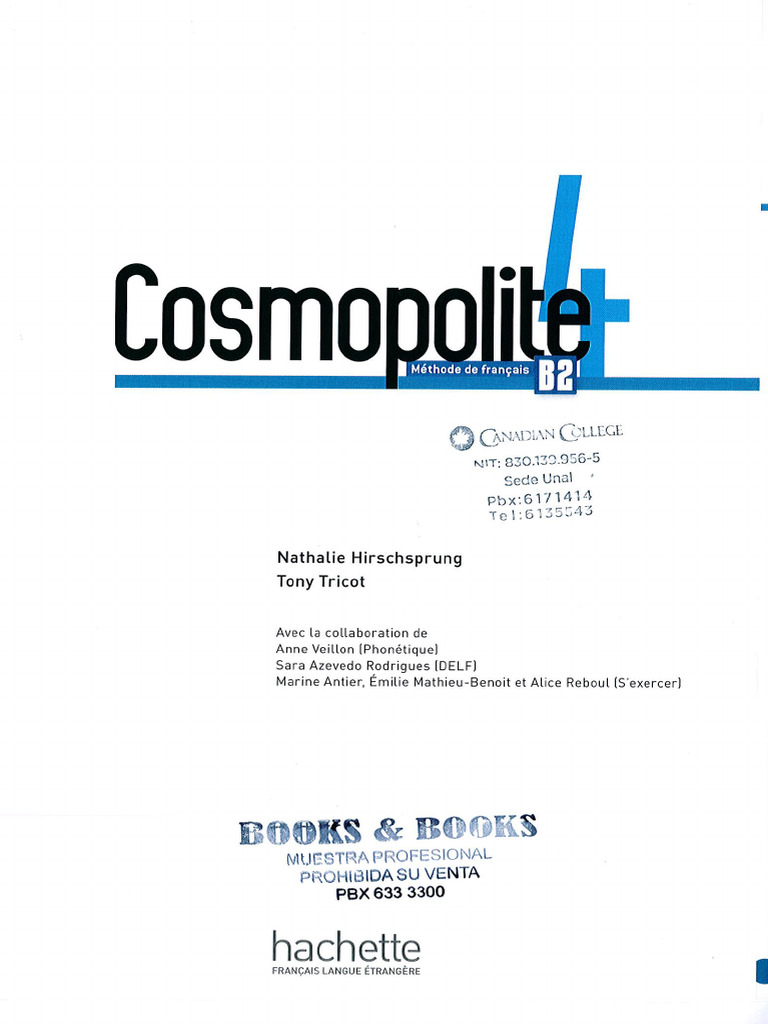 Cosmopolite B2 | PDF