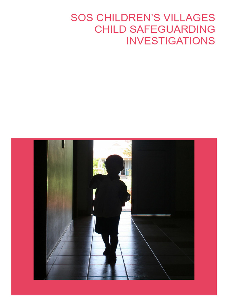160401-CS Investigations FINAL | PDF | Child Protection | Child Abuse