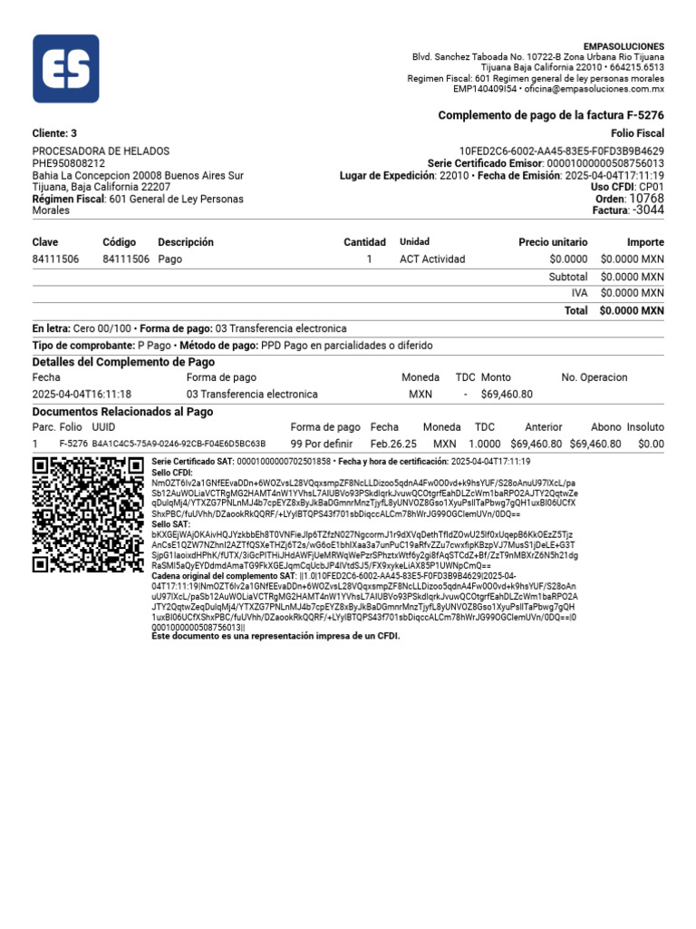 Complemento Prohesa | PDF