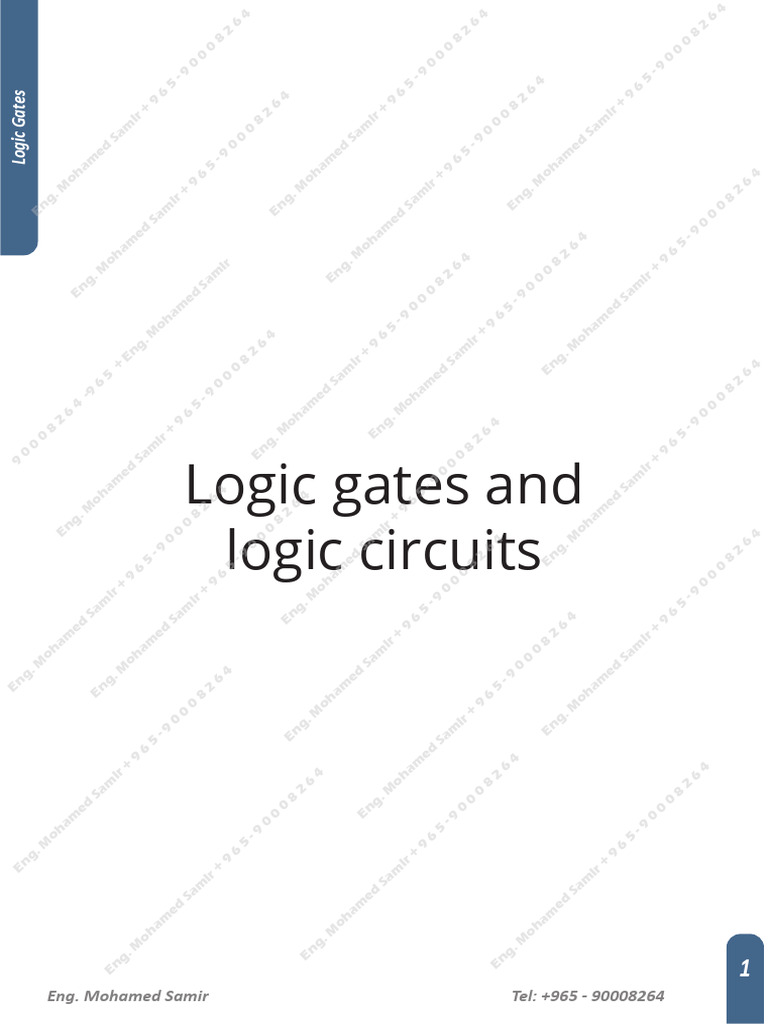 Logic Gates | PDF