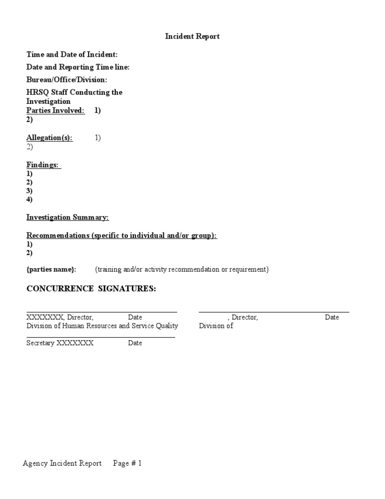 Concurrence Signatures:: (Training And/or Activity Recommendation or ...