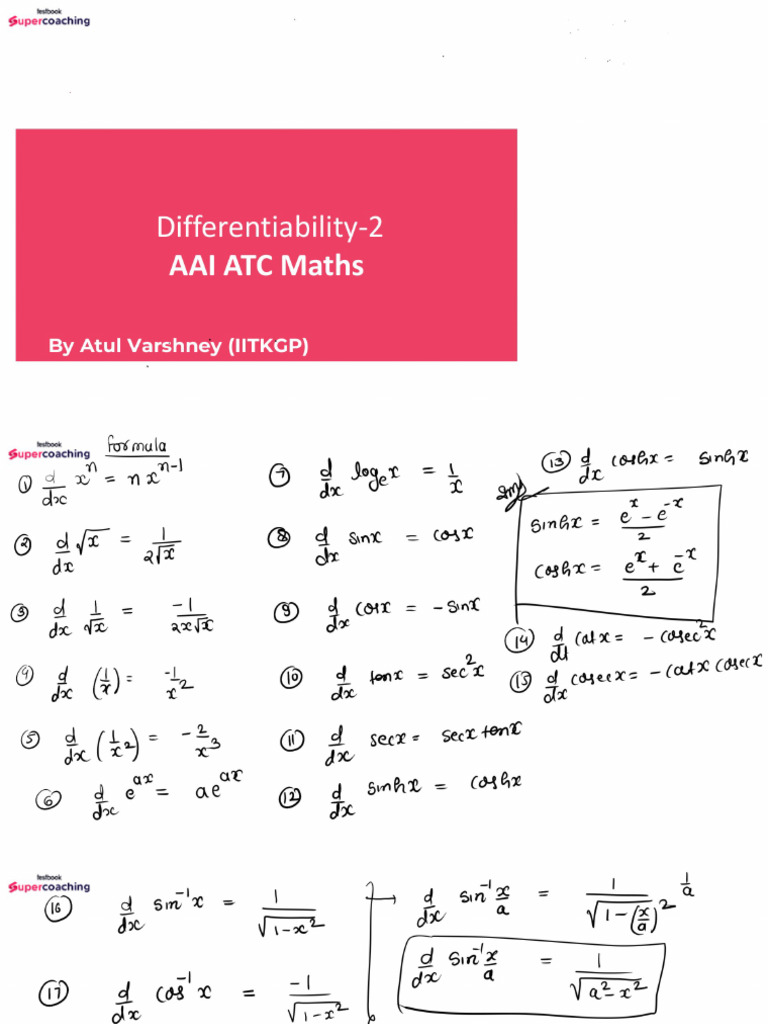 Differentiability-02_1745899582 | PDF