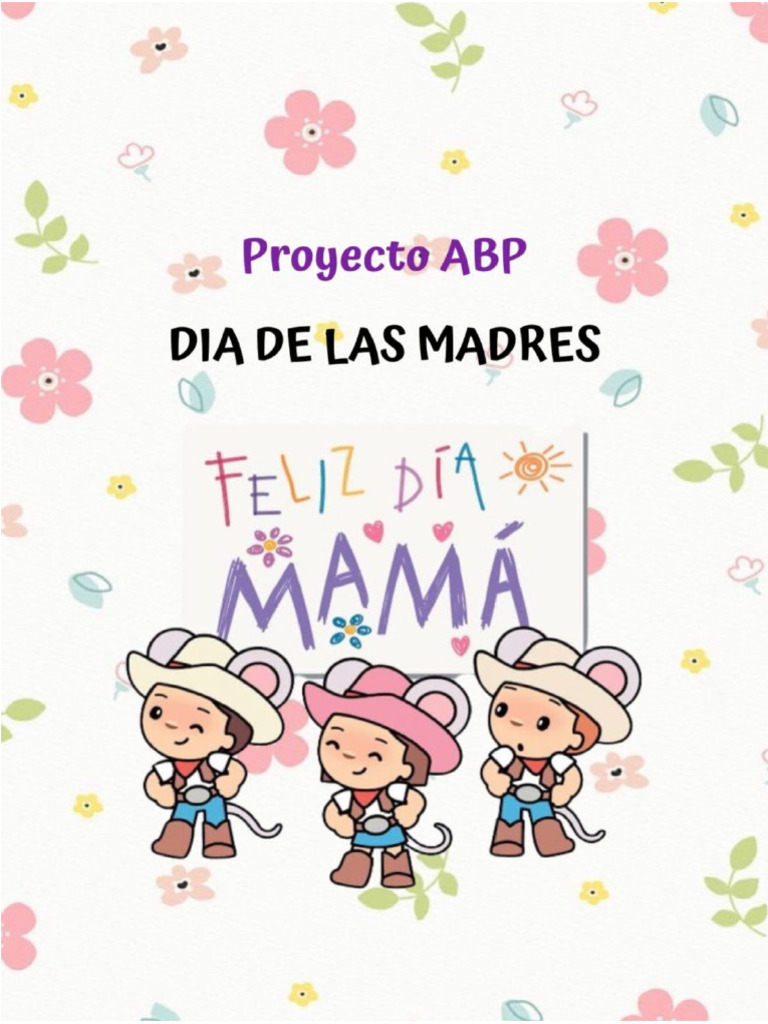 Proyecto ABP: Celebración del Día de las Madres | PDF