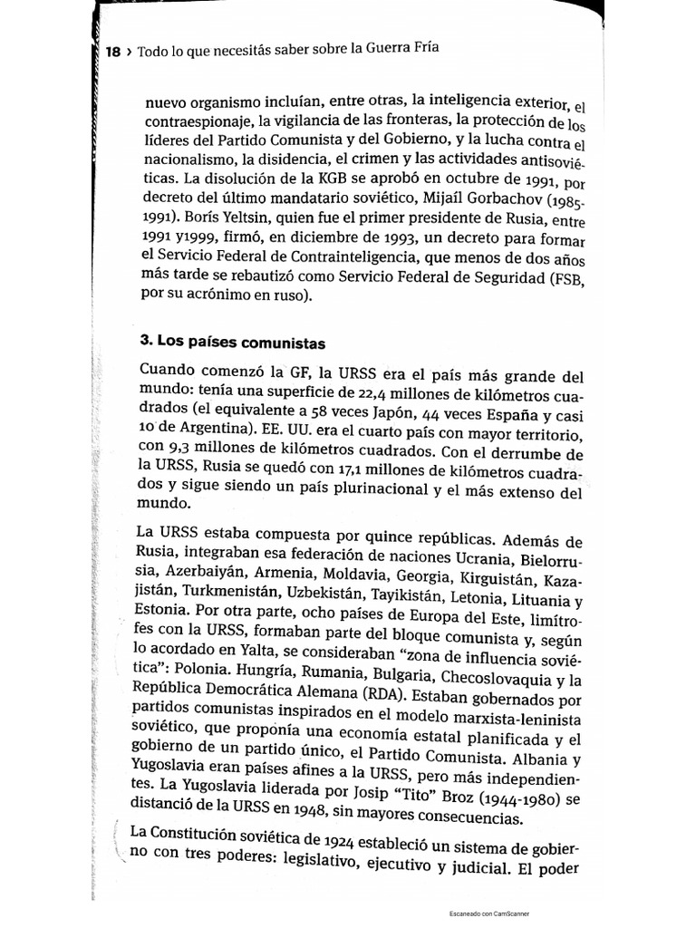 Material Guerra Fría Introducción | PDF