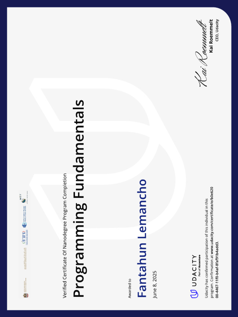 Programming Fundamentals | PDF