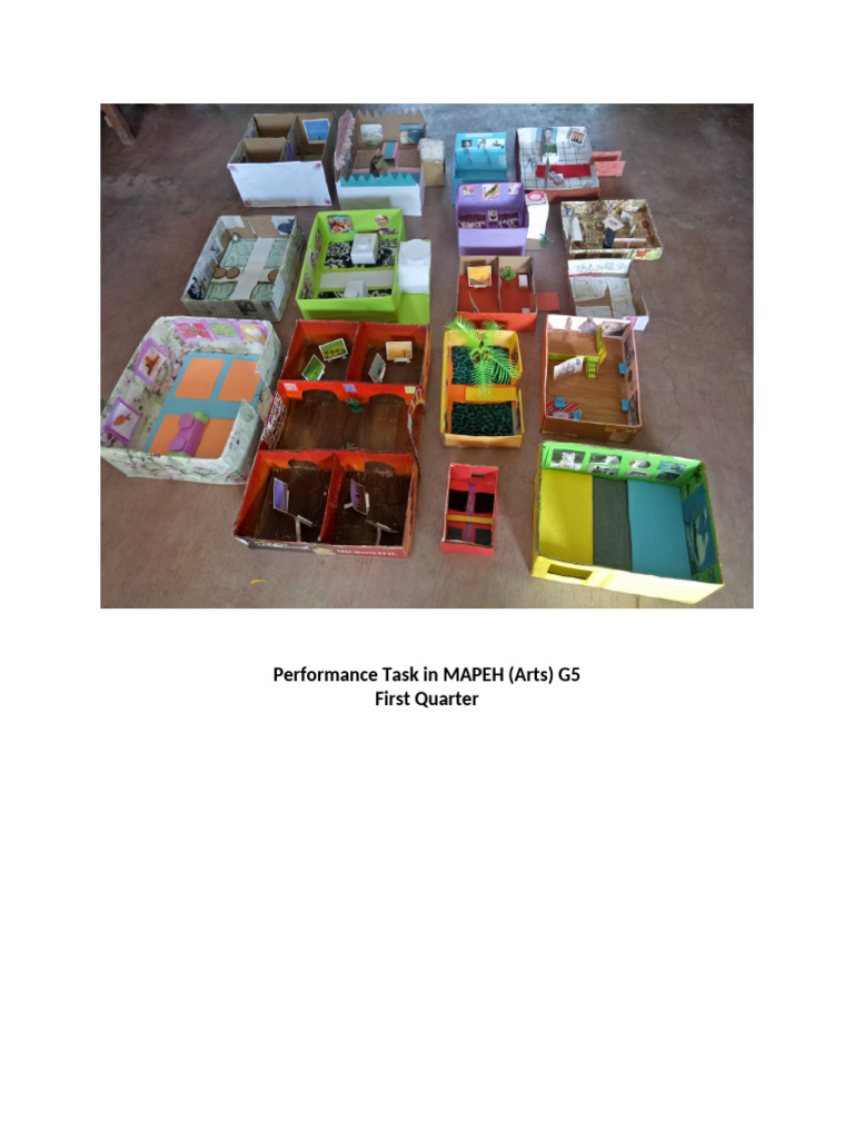 Performance Task in MAPEH | PDF