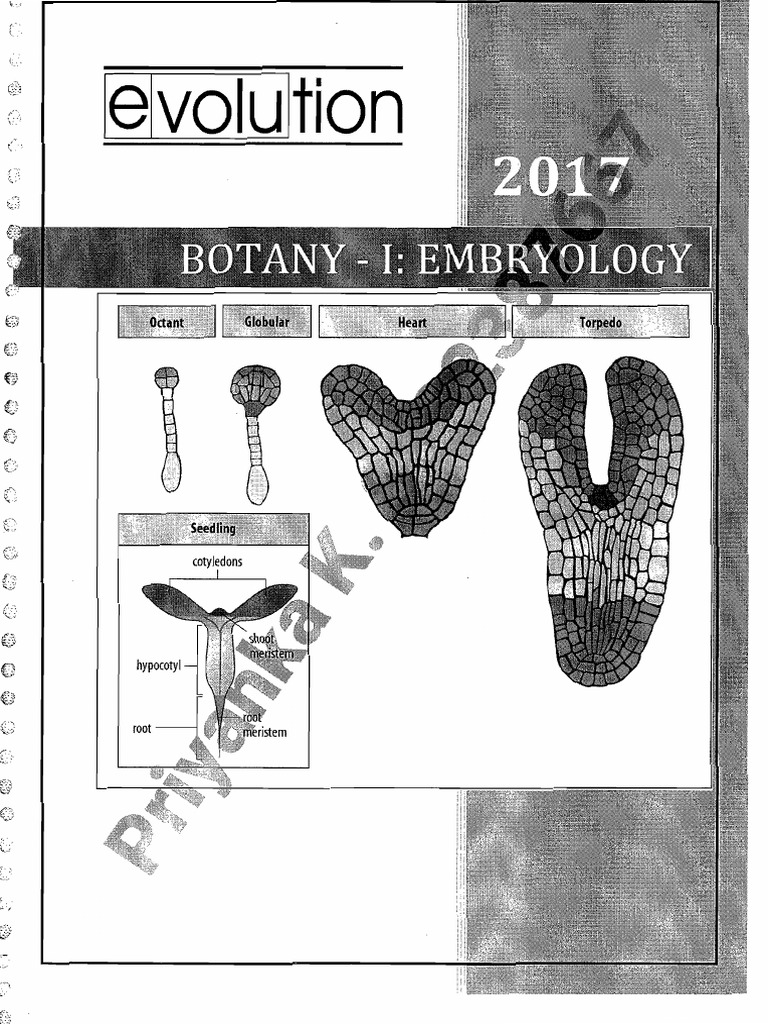 Botany - i Embryology(@Upsc_pdf) | PDF