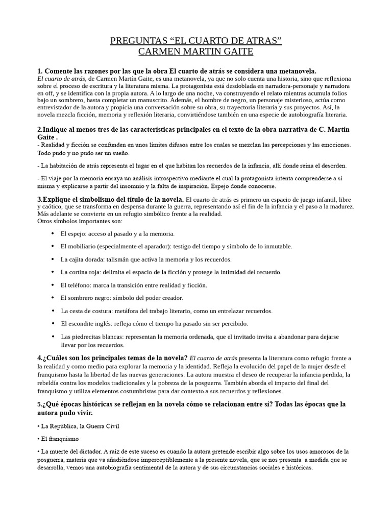 El Cuarto de Atras | PDF | Novelas | Literatura de fantasía