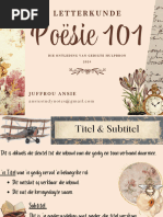 Poëtiese Begrippe | PDF