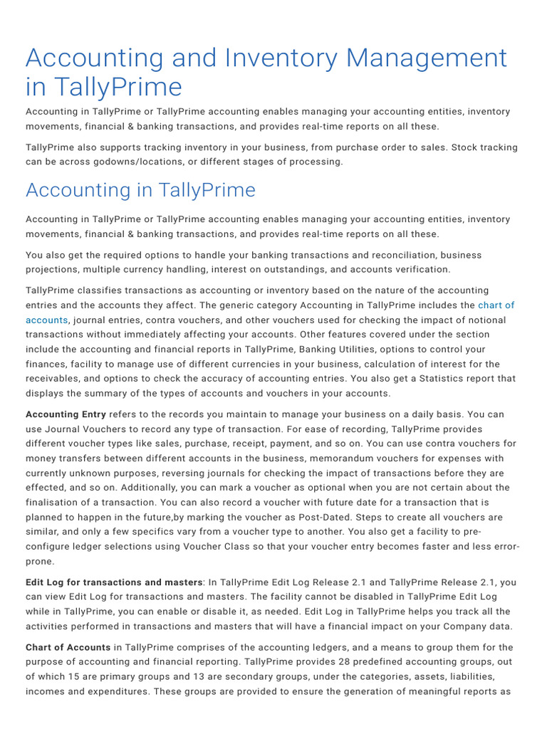 accounting-in-tally-prime | PDF | Cheque | Banks