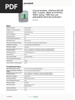 Solar Breakers 800VAC Catalogue - ACB MCCB 6 | PDF | Electrical ...