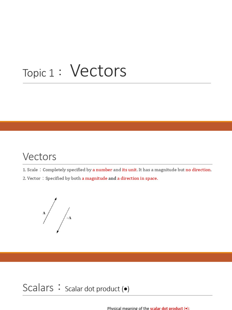 Understanding Vectors and Coordinates | PDF