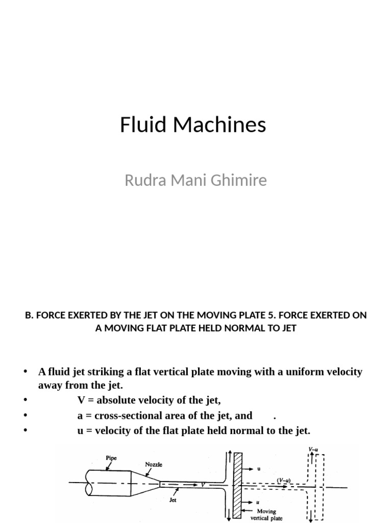 Chapter - 1 Force Exerted by Jet | PDF | Jet Engine | Thrust