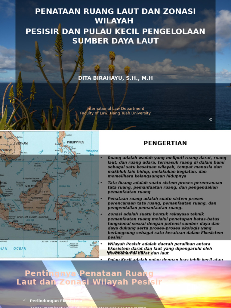 Bab 6 Rencana Zonasi Dan Tata Ruang Wp3k Dalam Pengelolaan SDL 2 | PDF