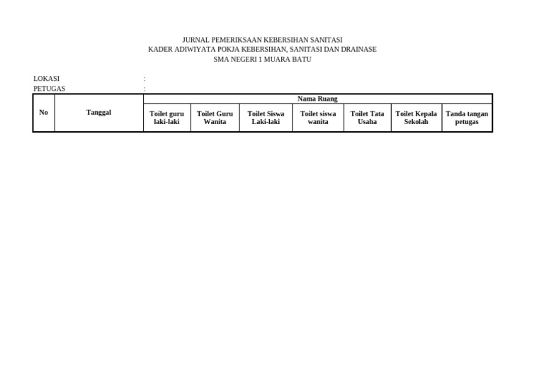 Absen Piket Adi | PDF