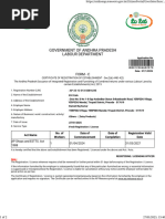 AP Labour Certificate Registration Guide | PDF