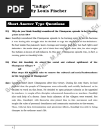 Indigo Chapter Wise Important Questions Class 12 English | PDF ...