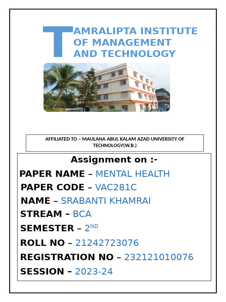 Front Page Bca | PDF